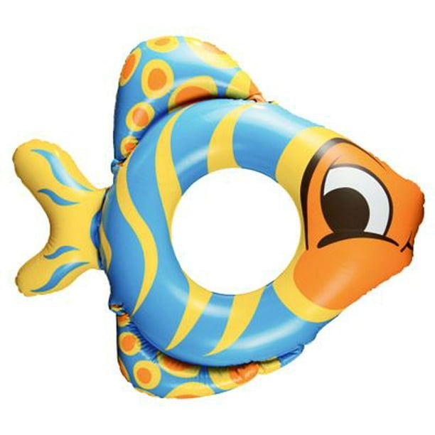 Poolmaster 81253 Pool Toy, Inflatable Fish Tube, Vinyl, Ages 3 & Up ...