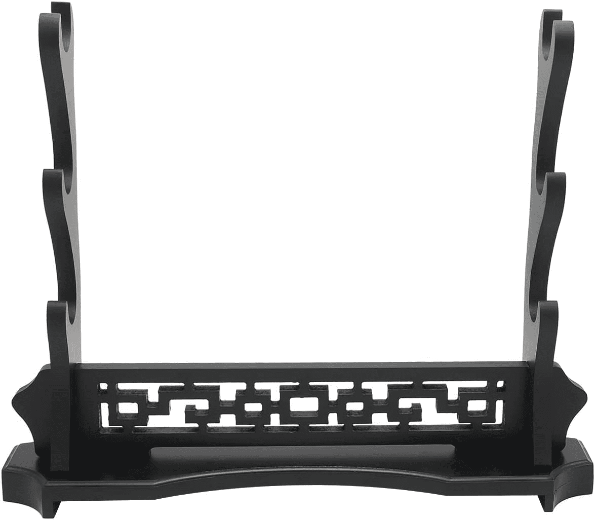 Sword Stand Three-Tier Sword Holder, Desktop Samurai Sword Katana ...