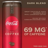 Coca-Cola with Coffee Dark Blend Cans, 12 fl oz, 12 Pack - Walmart.com