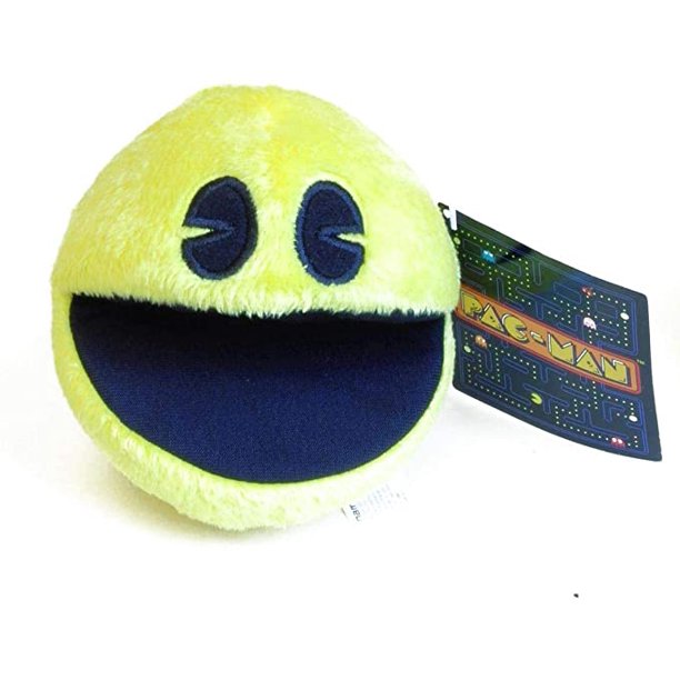 Pac-Man Classic 4 Inch Plush - Walmart.com - Walmart.com