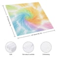 6 PCS Napkin Cloth 18.7in A Wide Range Of Uses Not Fade Not Ball For ...