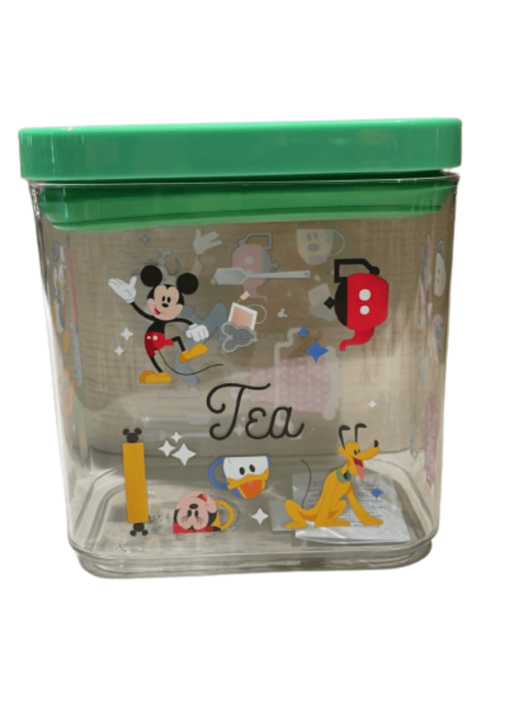 Disney Parks Mouse Ware Mickey and Friends Tea Container New - Walmart.com