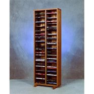 Wood Shed 901 Solid Oak 9 Row Dowel CD Rack - Walmart.com