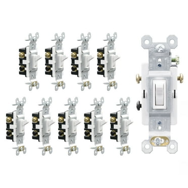 hgudesign 5628-2W 20 Amp, 120 Volt, Decora Plus Rocker Light ...