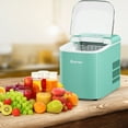 Costway Compact Home Ice Maker - Portable, Electric, Quiet & Efficient ...