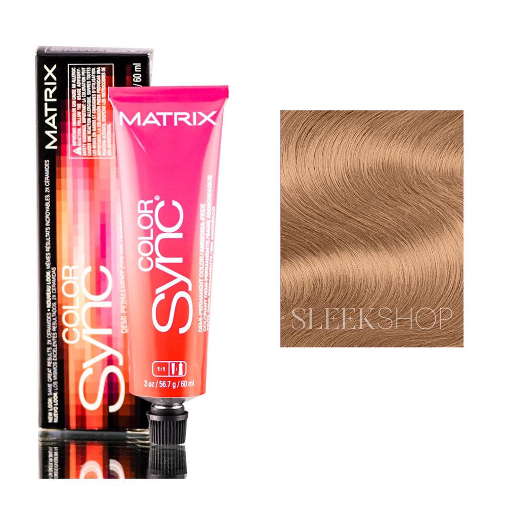 Matrix - Matrix Color Sync, Hair Color, Demi-Permanent Haircolor - 6WN ...