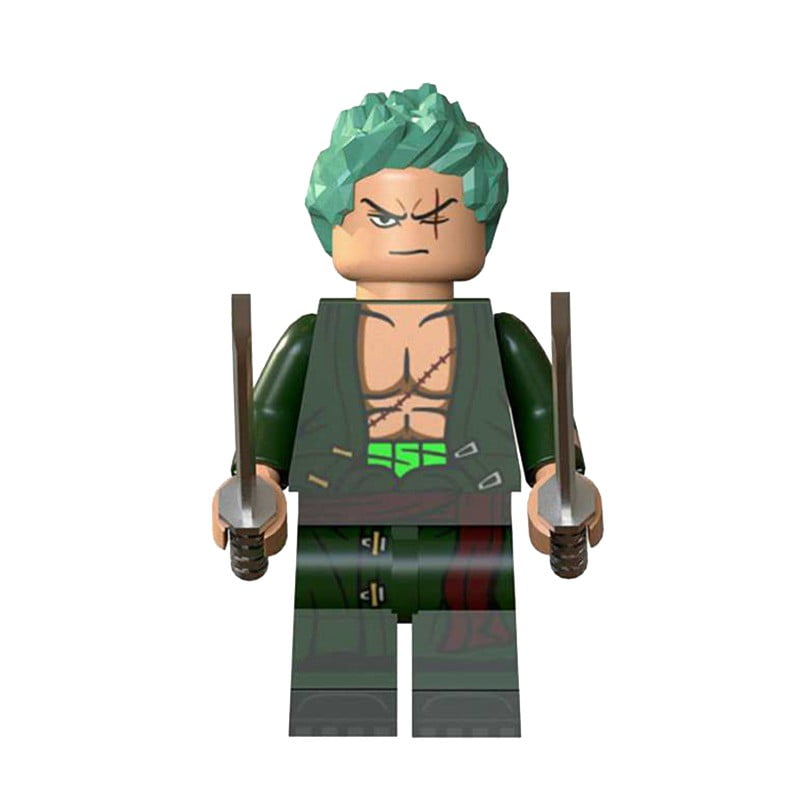 One Piece Minifigures Luffy Anime Building Blocks Toys | Bodega Aurrera ...