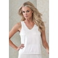 Comfort Choice Womens Plus Size Lace Trim Camisole