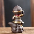 Chinese Zisha Tea Pet Monkey King Statue Water Tea Tray Pet Wu Kong ...