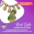 Super Bird Creations SB1094 Hula Skirt Bird Toy - Engaging Natural Bird ...