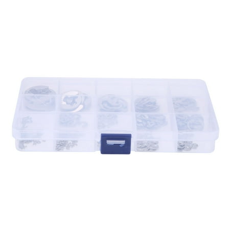 Stainless Steel Circlip Fastener Hardware Retaining Ring 225PCS 304 ...