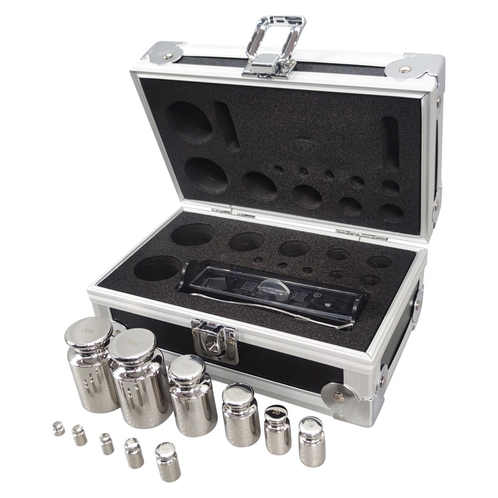 Techtongda F1 Grade 1mg-200g Stainless Steel Calibration Weight Kit ...