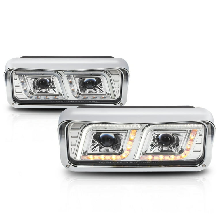 Universal Semi-Truck Led Headlight Assembly For Peterbilt, 58% OFF