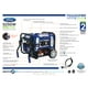Ford 5,250-Watt Dual Fuel Portable Generator with Wireless Remote Start ...