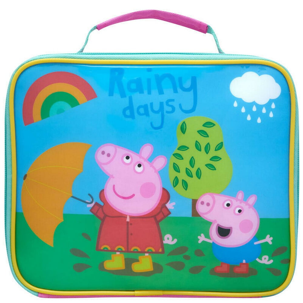 Peppa Pig Rainy Days Rectangular Lunch Bag | Walmart Canada