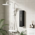 Bathroom Wall Mounted Liquid Soap Dispenser 400ml ABS Build Setup ...