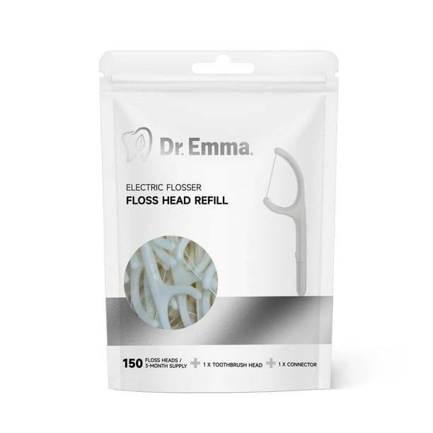 Dr. Emma Floss Picks, Replaceable Floss Head for Electric Flosser ...