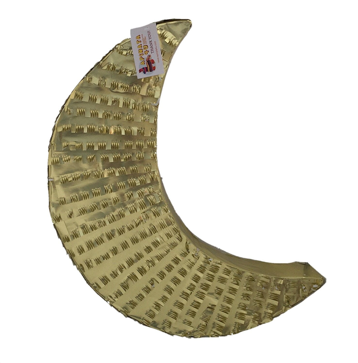 APINATA4U Crescent Moon Pinata Gold Color - Walmart.com