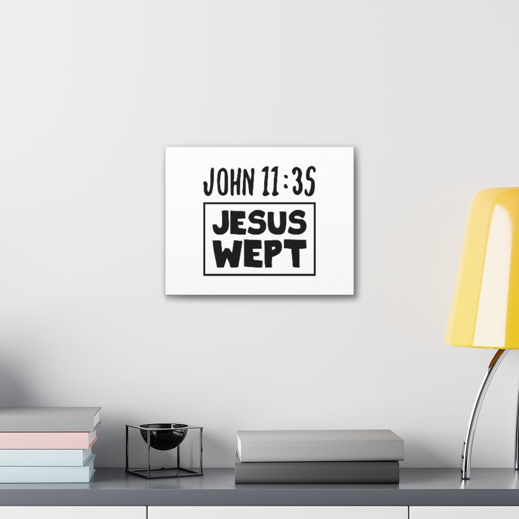 huge discounts sale 750 Jesus Wept Framed Canvas - Matte Eco-Friendly ...