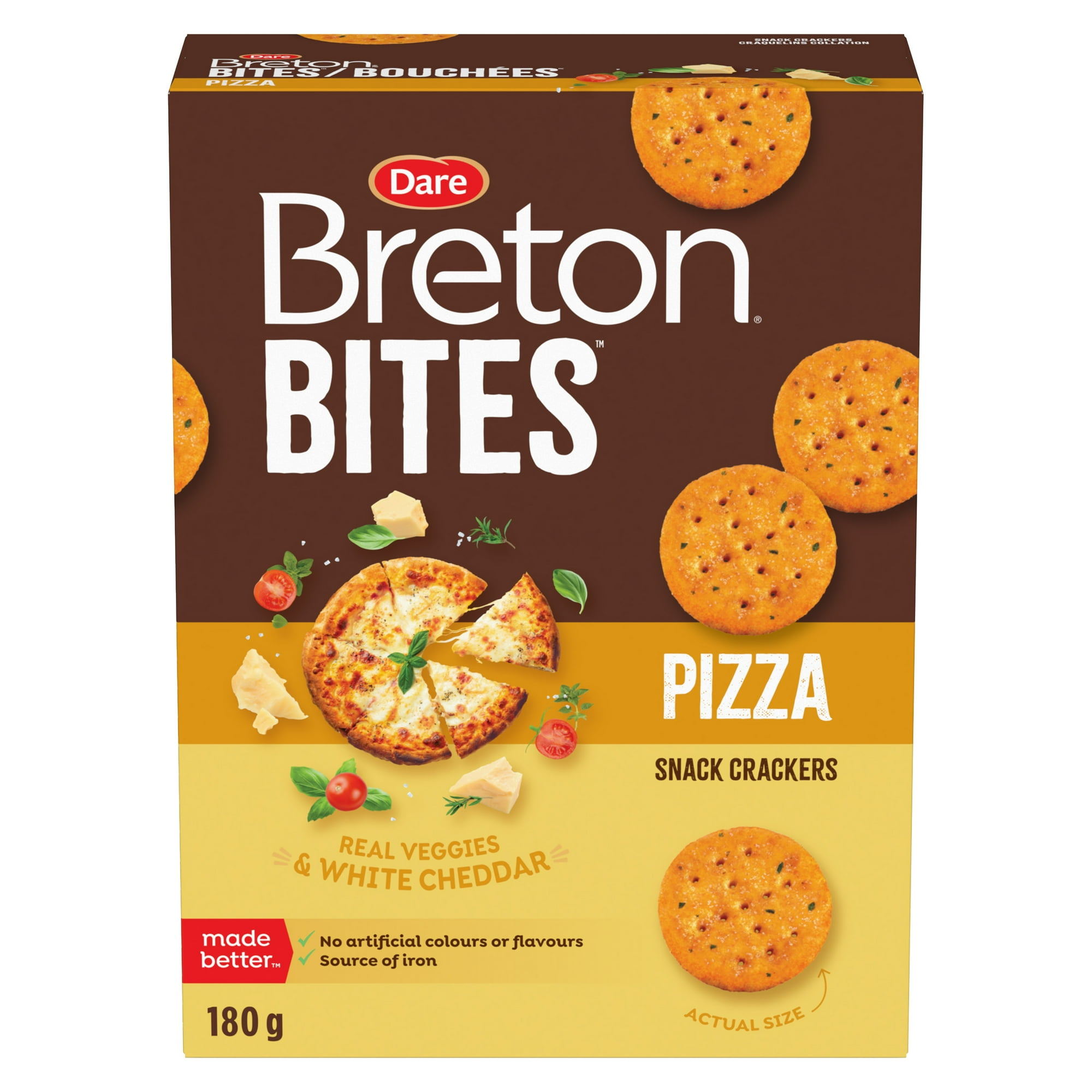 Click here for Breton Bites Pizza 180 G prices