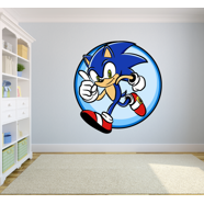 SUPER SONIC THE HEDGEHOG Video Game Inspired Nintendo Cartoon Character ...
