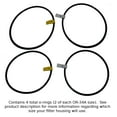 Captain O-Ring - OR-34A 2 Pack Replacement O-Rings for Culligan and Ace ...