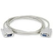 C2G 6ft Serial RS232 DB9 Null Modem Cable with Low Profile Connectors M/F - In-Wall CMG-Rated ...