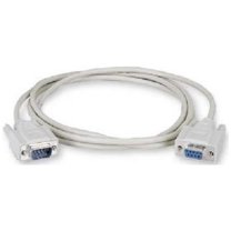C2G 6ft Serial RS232 DB9 Null Modem Cable with Low Profile Connectors M/F - In-Wall CMG-Rated ...
