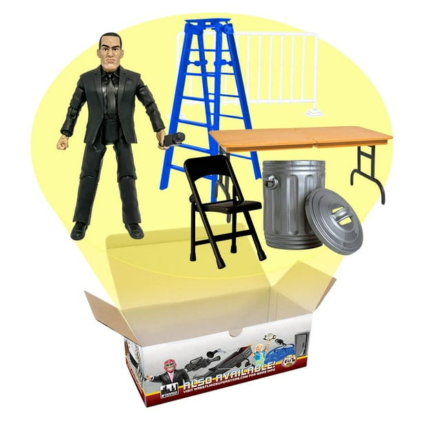 General Manager Figure & Accessory Set for Wrestling Action Figures ...