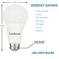 Light Bulbs 2700k 60w 24-Pack DEGNJU LED Bulbs - 60W Equivalent Soft ...