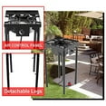 Kapas Tabletop Propane Stove with Detachable Legs, Single Burner for Indoor & Outdoor - Walmart.com