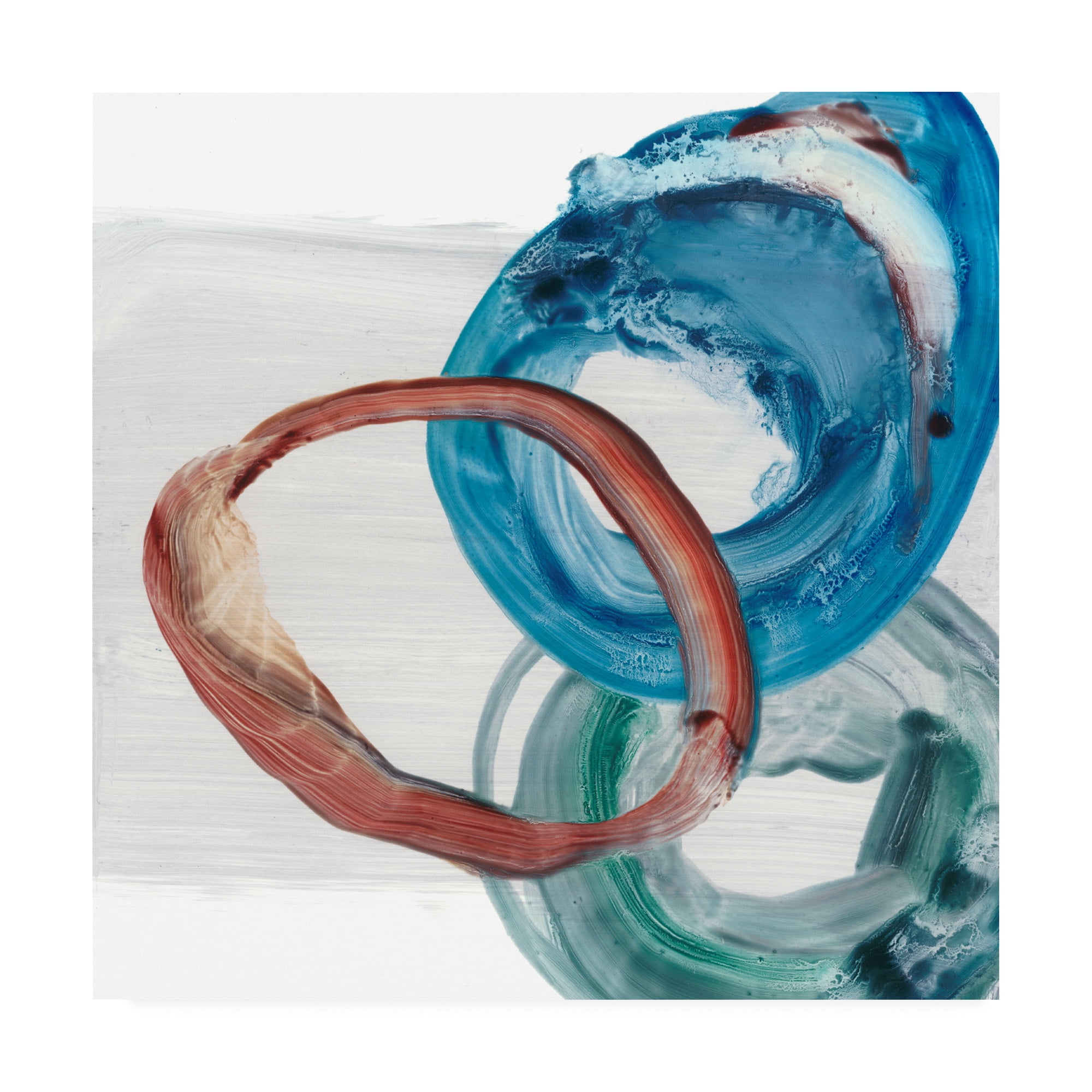 Trademark Fine Art 'Overlapping Rings I' Canvas Art by Ethan Harper ...
