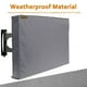 Homeya Waterproof Outdoor TV Cover with Front Flap, 600D Heavy Duty ...