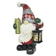 27-inch Holiday Gnome Greeter with LED Lit Lantern with Timer - Walmart.com