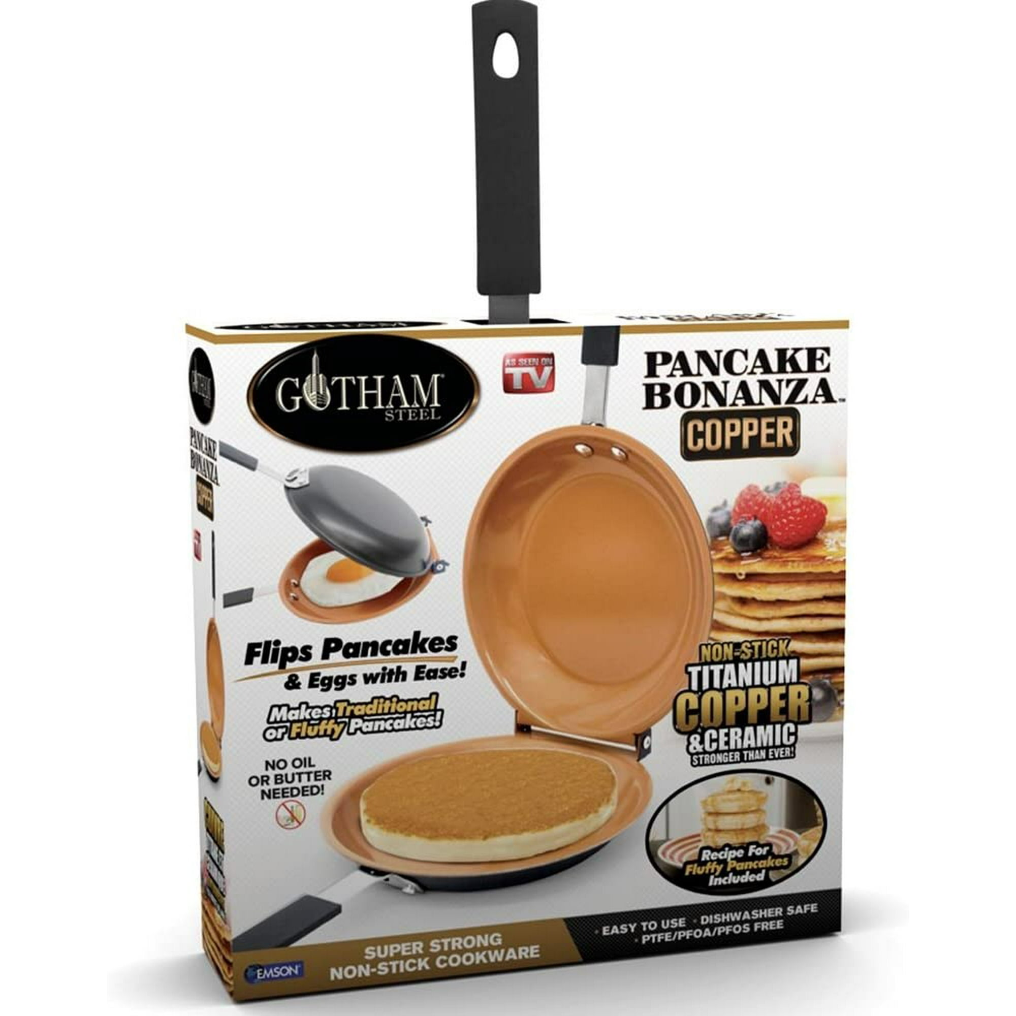 Click here for Yeater Gotham Steel Double Pan - Nonstick Copper E... prices