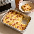 4 Inch Extra Deep Lasagna Baking Pan with Lid, Large 6.5x10.4 Inch ...