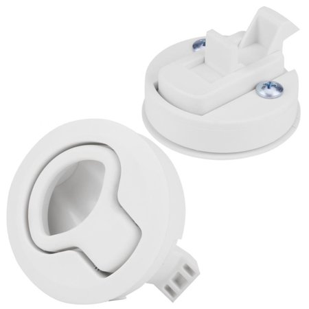 Greensen Plastic Flush Pull Hatch Latch Slam Latch for RV Marine Boat ...