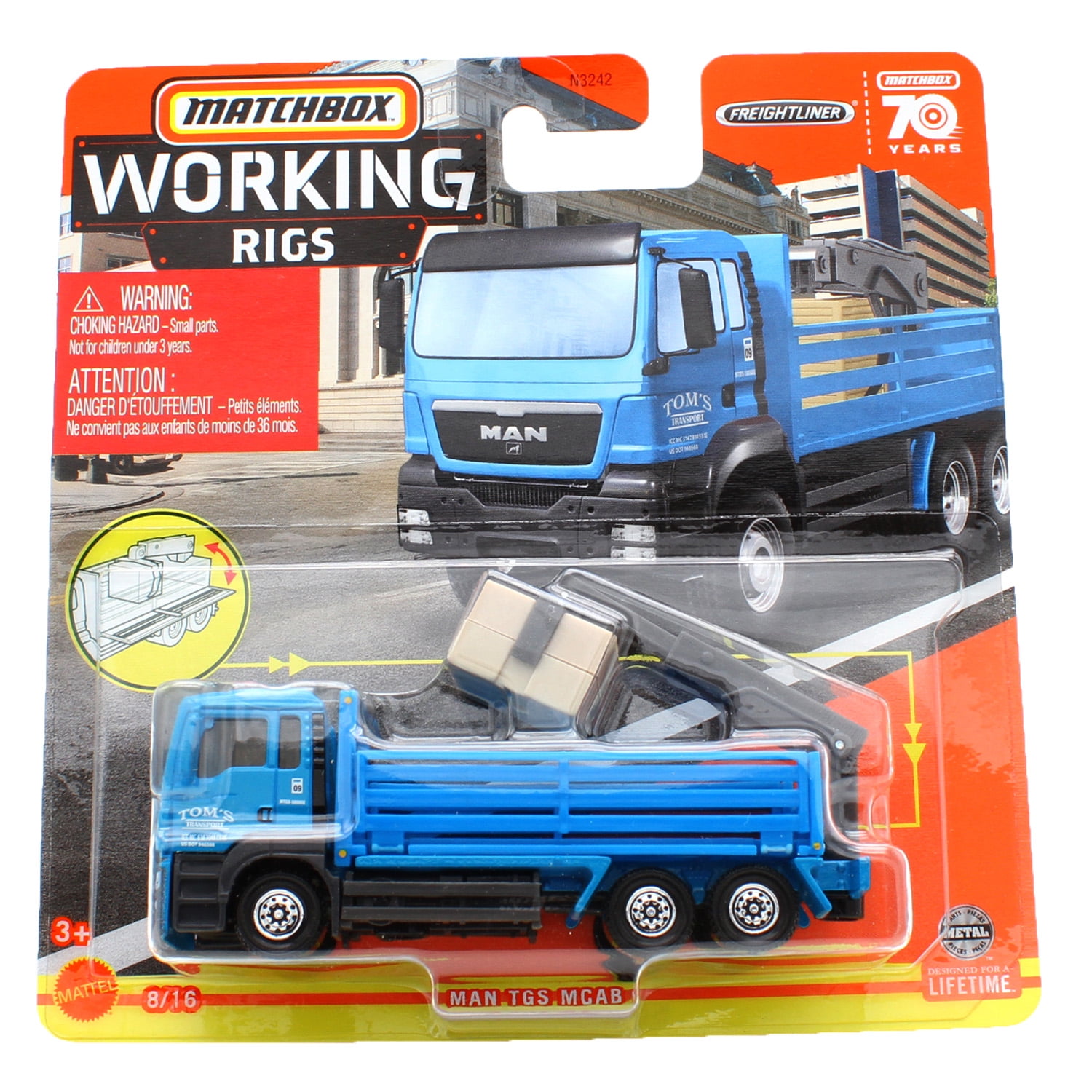 Matchbox Working Rigs Man TGS MCAB - Walmart.com