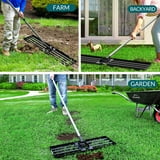 Walensee Lawn Leveling Rake, 7FT 30"x10" Heavy Duty Effrt Saving Lawn ...