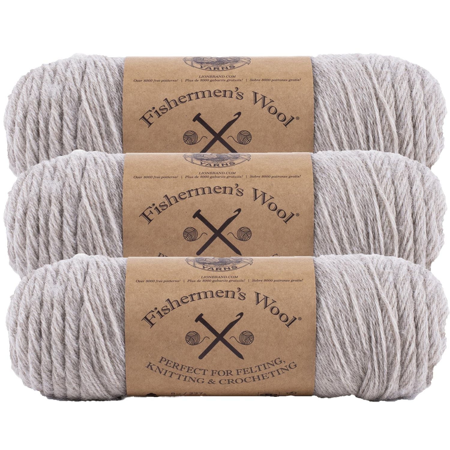 Click here for Lion Brand Fishermens Wool Yarn #4 Medium/Worsted... prices