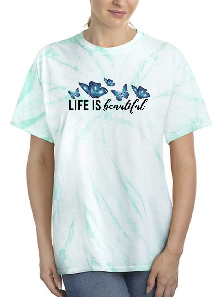Life Is Beautiful Tie-Dye Cyclone Women -Smartprints Designs, Female x-Large - Walmart.com
