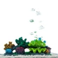 GloFish Coral Cycle Light Ornament, Extra-Large Detailed Aquarium Décor ...