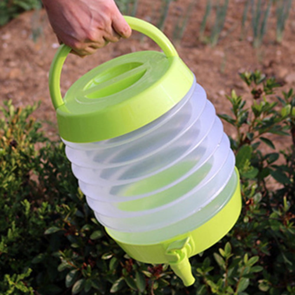 Collapsible Water Container 5.5L Outdoor Camping Hiking Water Bucket ...