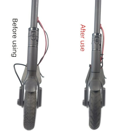 Plastic C-buckle Anodized Plating Electric Scooter Tidy Base ...