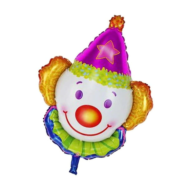 Jumbo Helium Clown Balloon Playground Holidays Kids Birthday Party Rose ...