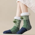 AJGRHE Crew Socks With Cute Pompoms Grip For Cozy Indoor Comfort Winter ...