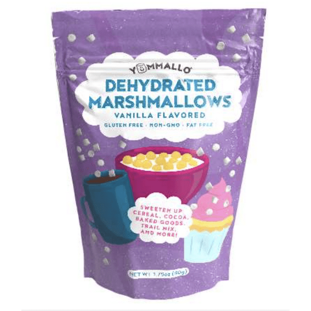 Yummallo Dehydrated Marshmallows, 1.75 oz - Walmart.com