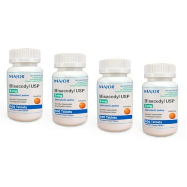 Bisacodyl 5MG, Stimulant Laxative Coated Tablets, Gentle Digestive ...