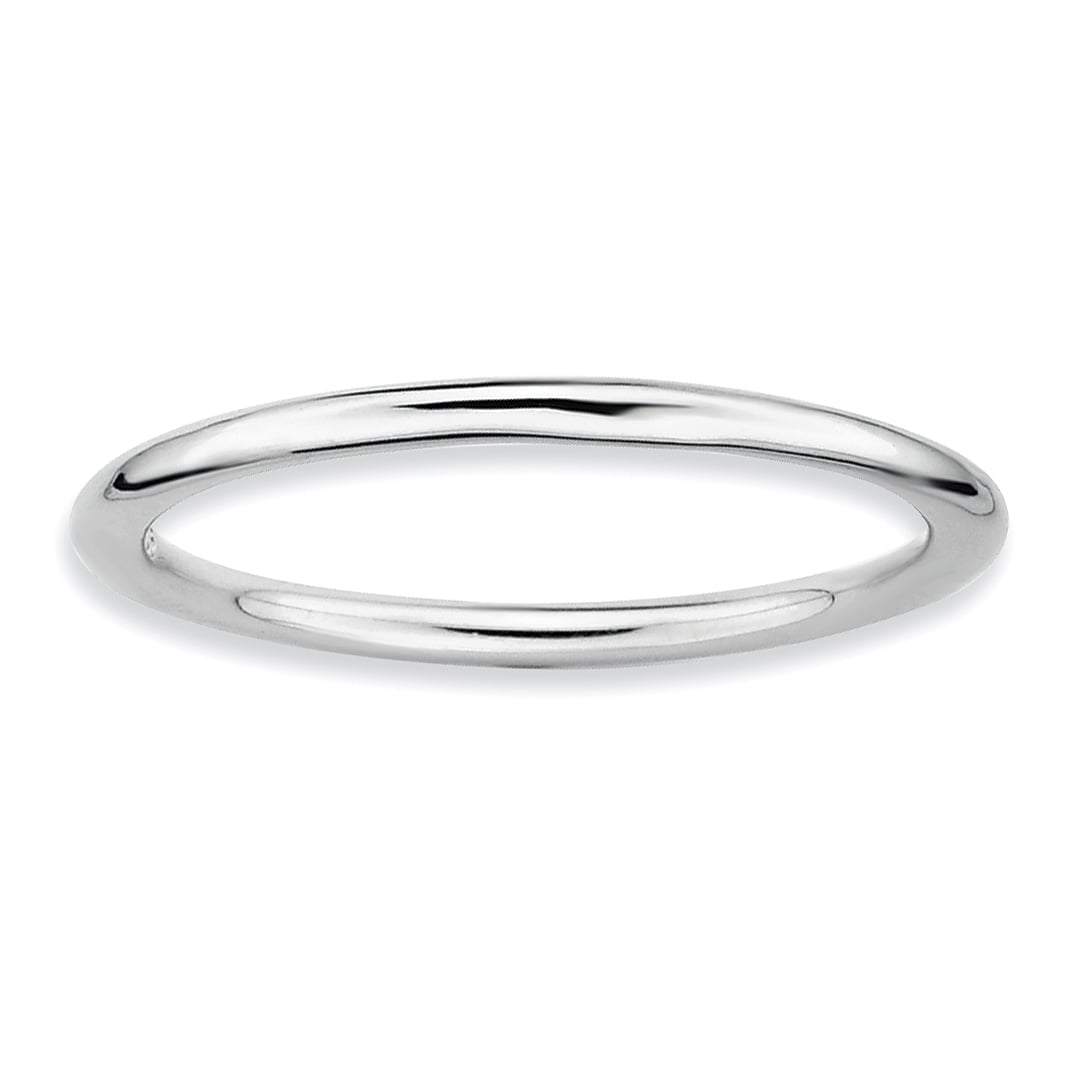 Sterling Silver Rhodium Polished Ring - Walmart.com Sterling Silver Rhodium Polished Ring - Walmart.com