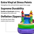 TentandTable Mega Inflatable Water Slide Bounce House Combo with Blower ...